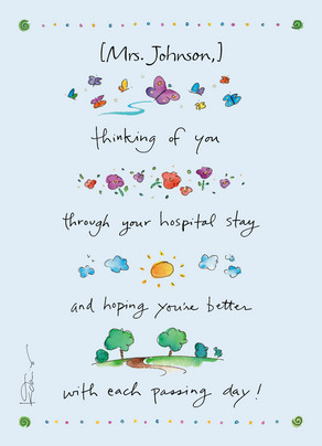 Get Well Poem Everyday Card | Cardstore