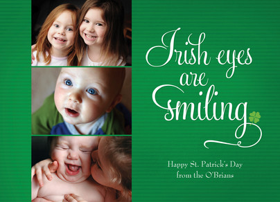 Irish Eyes Smiling St. Patrick's Day Card | Cardstore