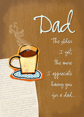Coffee with Dad Father's Day Card | Cardstore