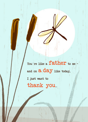 Dragonfly Dad Father's Day Card | Cardstore