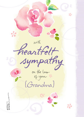Rose Sympathy Sympathy Card | Cardstore