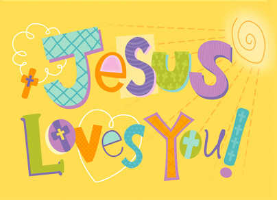 Jesus Loves You Easter Card | Cardstore