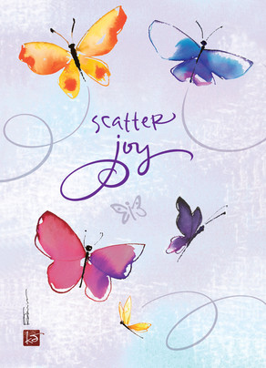 Scatter Joy Butterflies Friendship Card | Cardstore