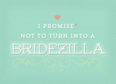 Bridezilla on Mint Will You Be My Bridesmaid Card | Cardstore