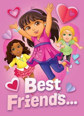 Dora - Best Friends Valentine's Day Card | Cardstore